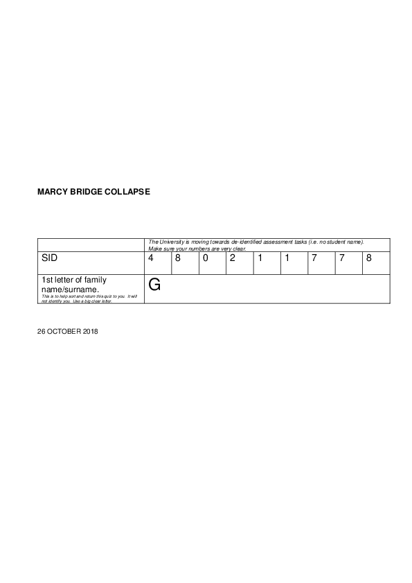 (PDF) MARCY BRIDGE COLLAPSE