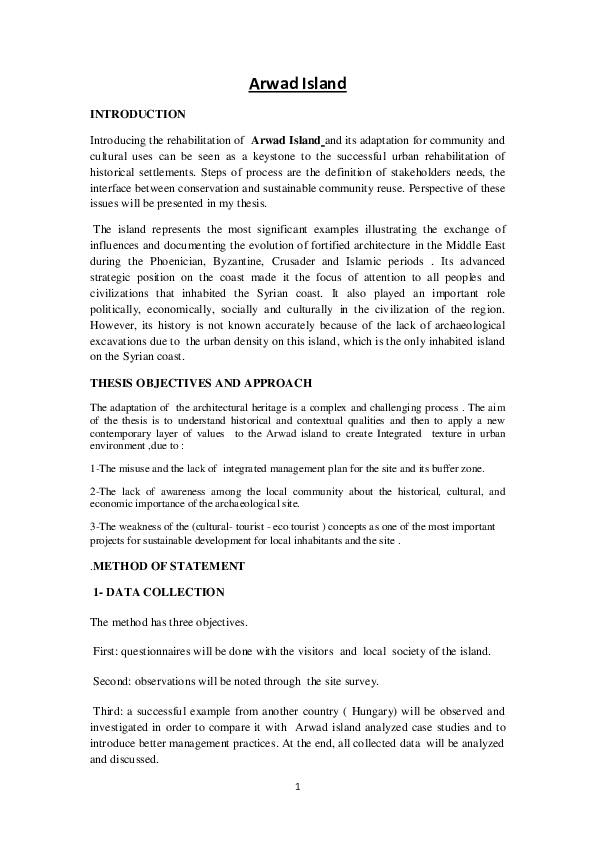 (PDF) Arwad Island