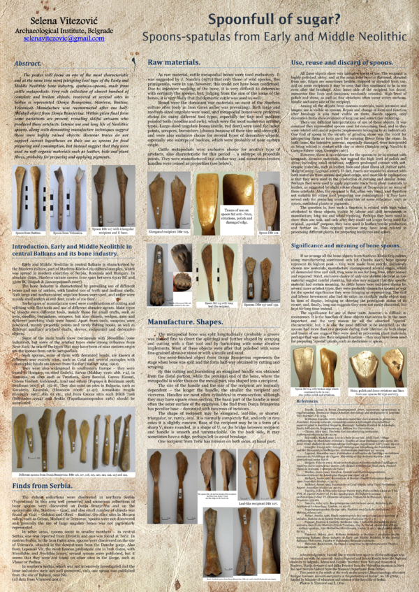 (PDF) Spoonfull of sugar? Spoons-spatulas from Early and Middle Neolithic