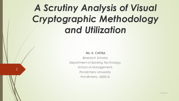 (PDF) A Scrutiny Analysis of Visual Cryptographic Methodology and Utilization