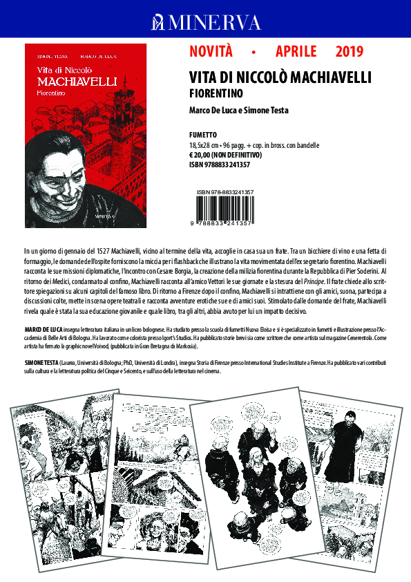(PDF) Simone Testa e Marco De Luca, "Vita di Niccolò Machiavelli ...