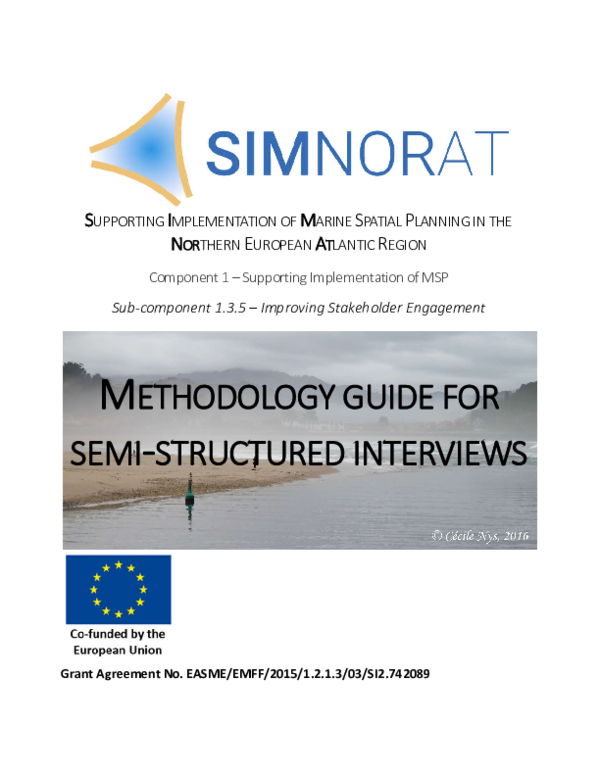 (PDF) Methodology guide for semi-structured interviews