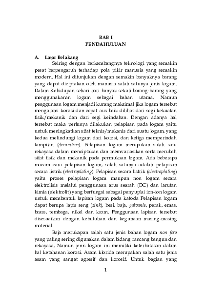 (DOC) CARA MEMBUAT BAB PENDAHULUAN UNTUK MAKALAH
