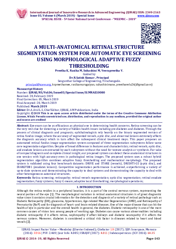 (PDF) A MULTI-ANATOMICAL RETINAL STRUCTURE SEGMENTATION SYSTEM FOR AUTOMATIC EYE SCREENING USING ...