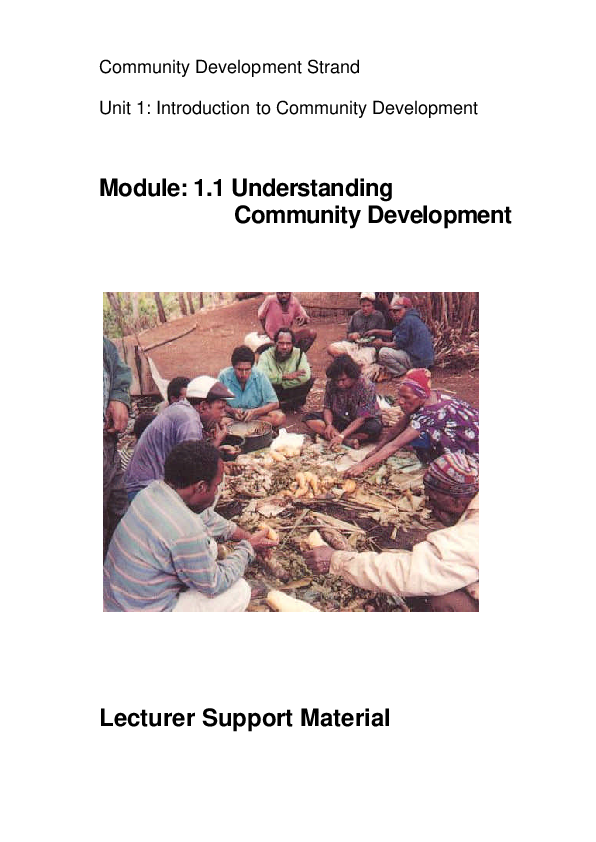 (DOC) Community Development Top Ten Principles | Mohammad Ariful Islam ...