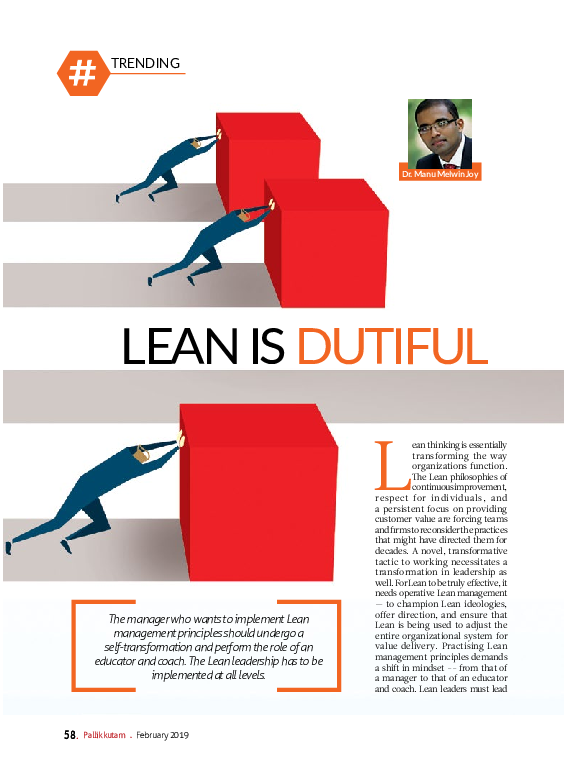(PDF) Lean Leadership