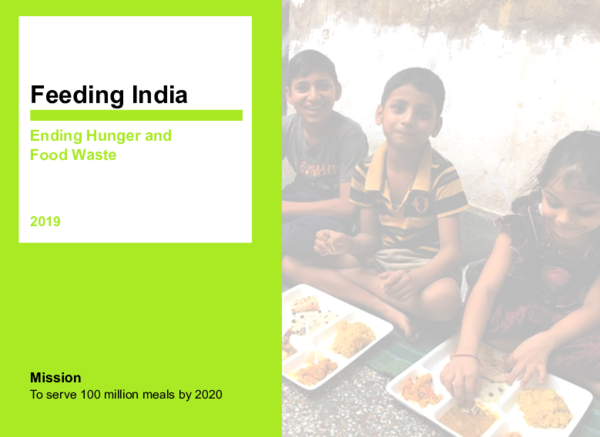 (PDF) Feeding India Ending Hunger and Food Waste 2019 Mission