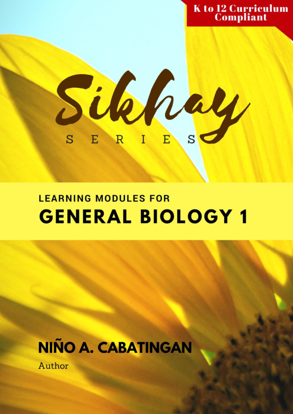 (PDF) Sikhay: Learning Module in General Biology 1 [Complete Unit 3 ...