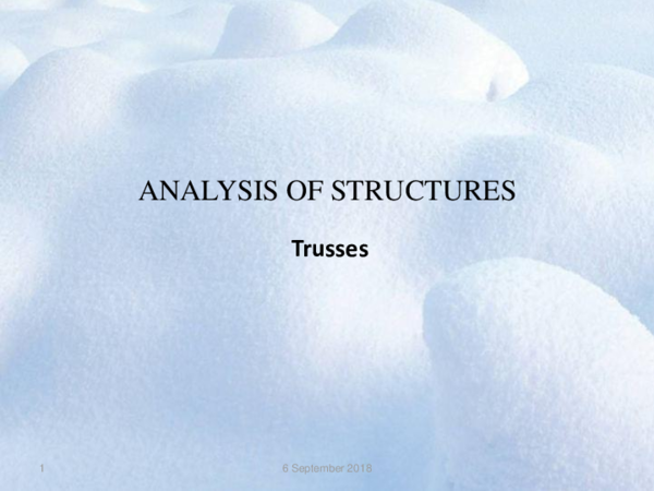 (PDF) ANALYSIS OF STRUCTURES