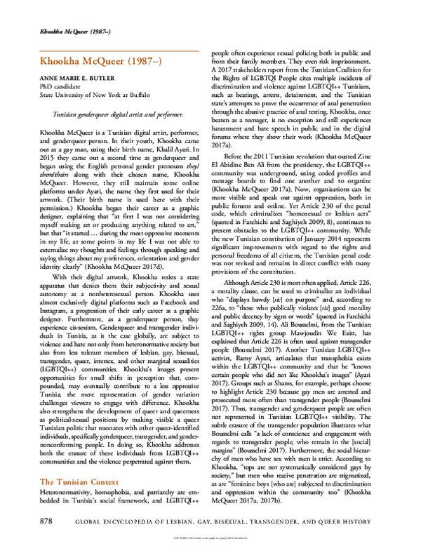(PDF) Khookha McQueer (1987