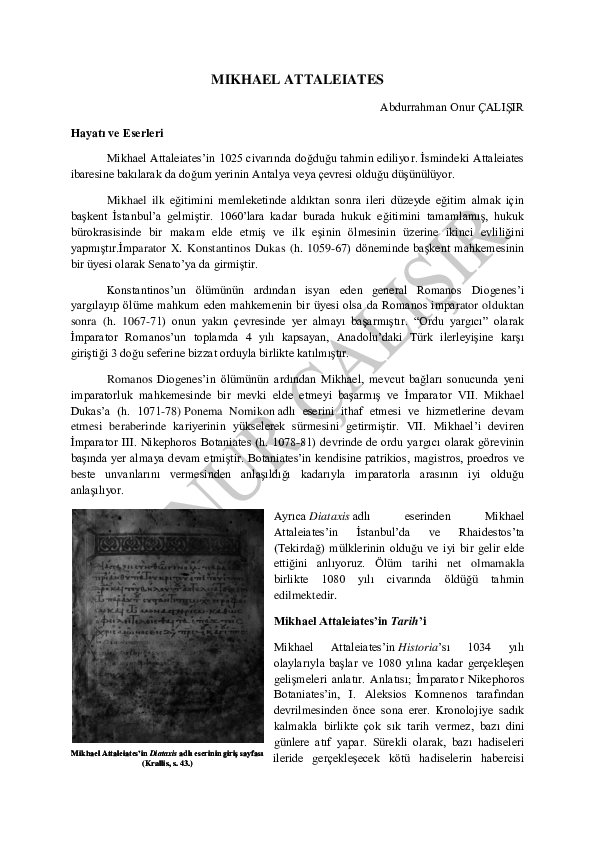 (PDF) MIKHAEL ATTALEIATES
