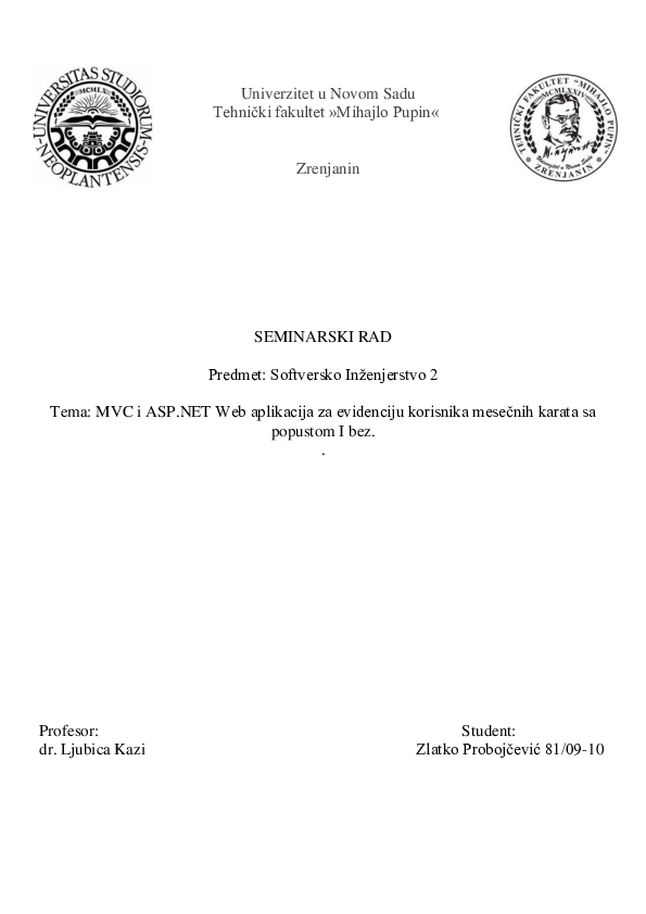 (DOC) Zlatko Probojčević | Milos Popovic - Academia.edu