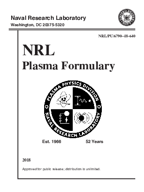 (PDF) NRL Plasma Formulary 2018