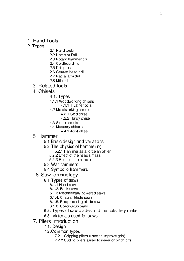 (PDF) Hand tools SON