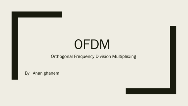 (PPT) OFDM