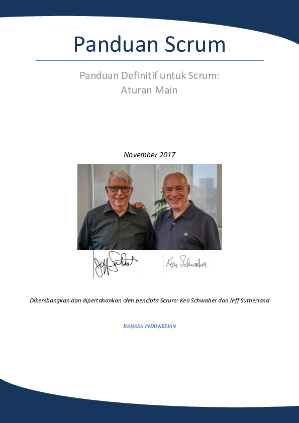 (PDF) Panduan Scrum Panduan Definitif untuk Scrum: Aturan Main (PDF) Panduan Scrum Panduan Definitif untuk Scrum: Aturan Main