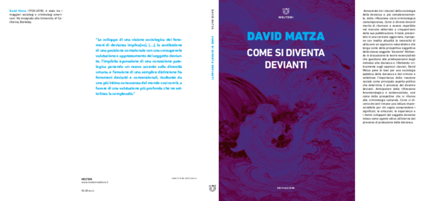(PDF) David Matza, Come si diventa devianti, a cura di C. Rinaldi ...