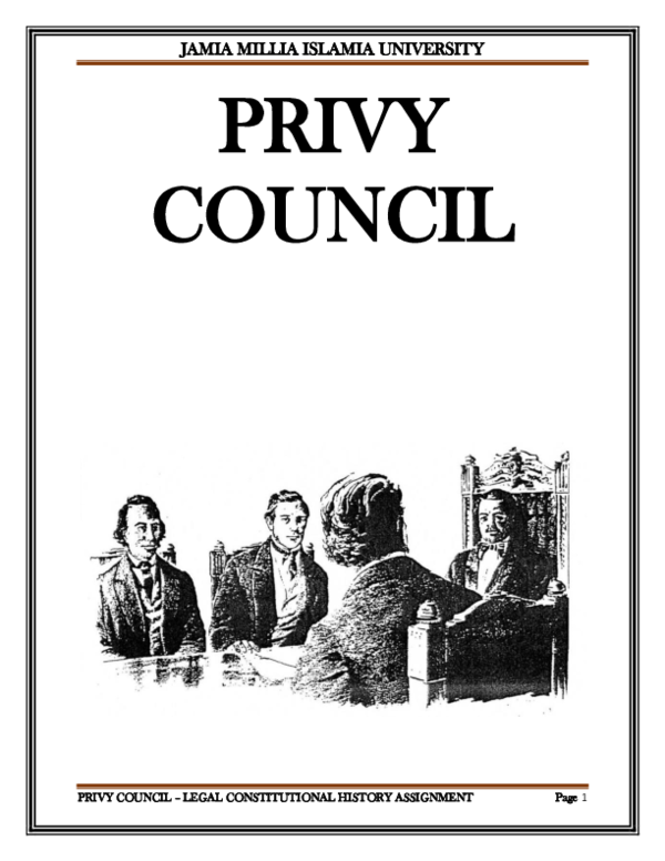 (PDF) PRIVY COUNCIL