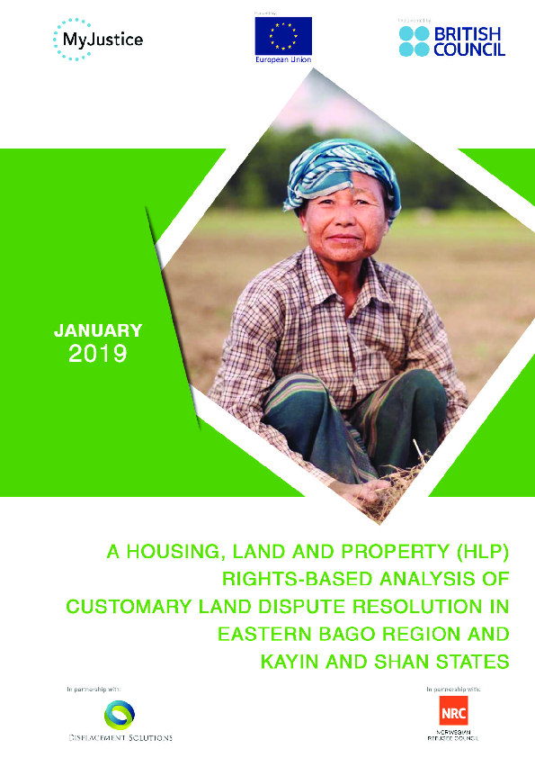 (PDF) A HLP-Rights Based Assessment of Customary Land Dispute ...