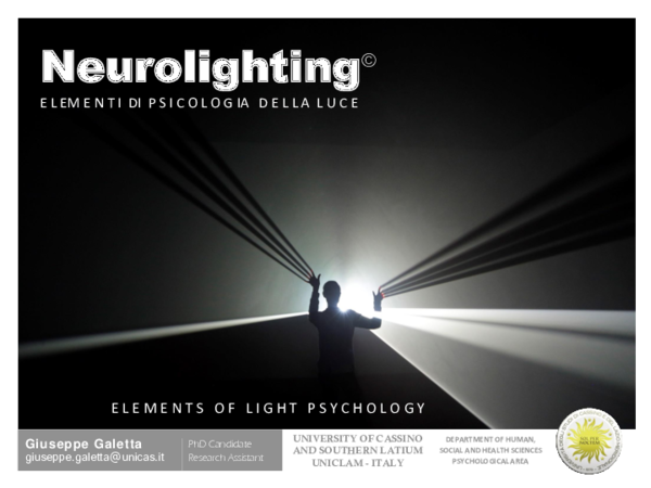 (PDF) NEUROLIGHTING: ELEMENTS OF LIGHT PSYCHOLOGY