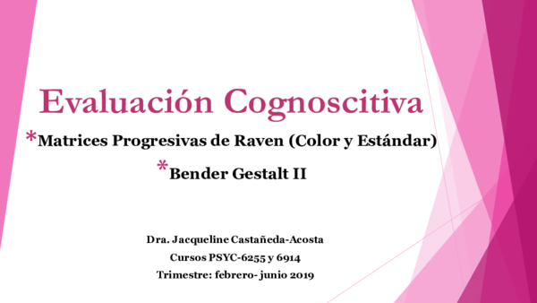 (PDF) Evaluación Cognoscitiva *Matrices Progresivas de Raven (Color y ...