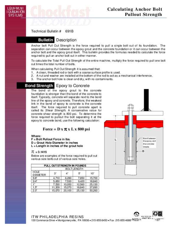 (PDF) BCalculating Pull-Out Strength