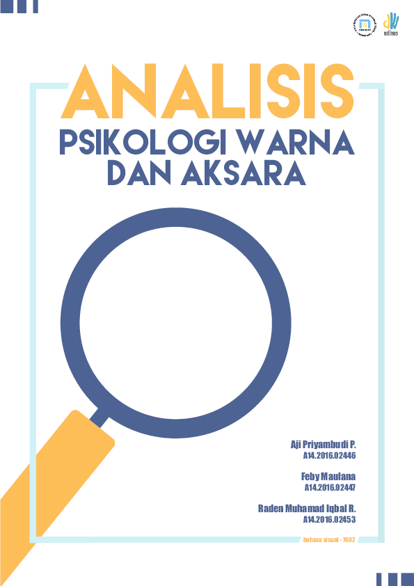 (PDF) Analisis Warna dan Aksara - Bahasa Visual