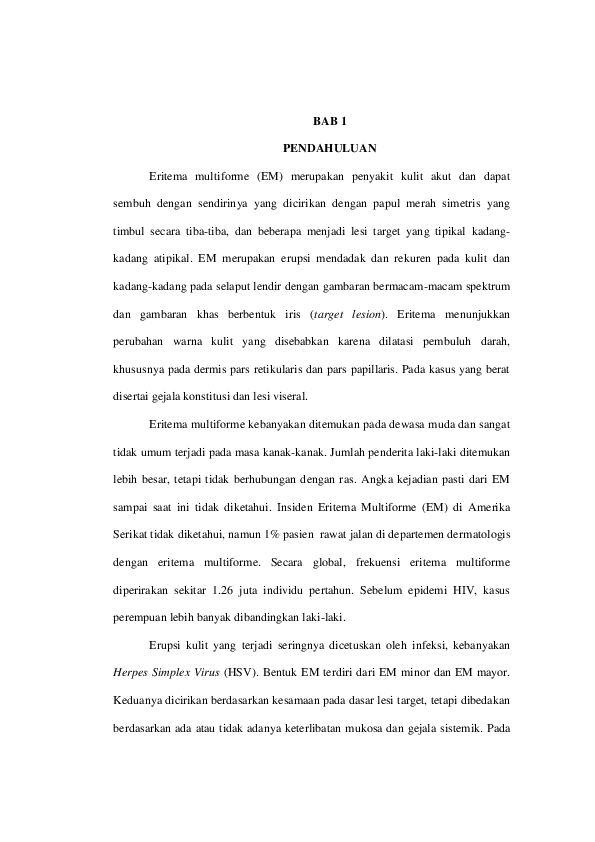 (DOC) ERITEMA MULTIFORME refarat