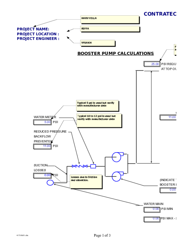 (XLS) BOOSTER VILLA CALCULATION
