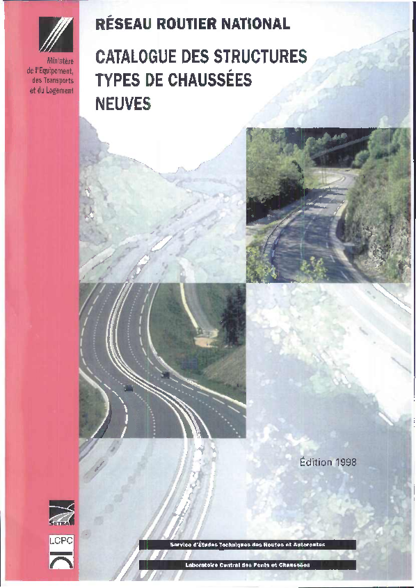 (PDF) CATALOGUE DES STRUCTURES TYPES DE CHAUSSÉES NEUVES Service d ...