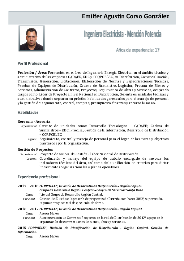 (DOC) Curriculum vitae- CV EC | SOCIOS LIDERES - Academia.edu