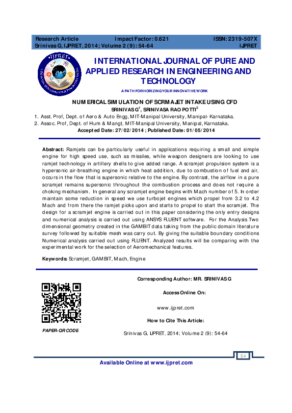 (PDF) INTERNATIONAL JOURNAL OF PURE AND APPLIED RESEARCH IN ENGINEERING ...