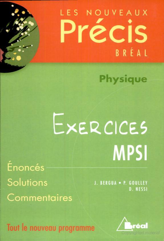 (PDF) Precis physique exos