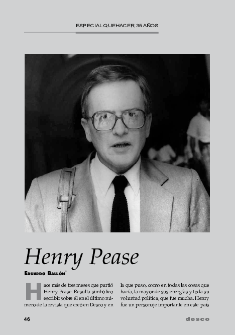 (PDF) Henry Pease