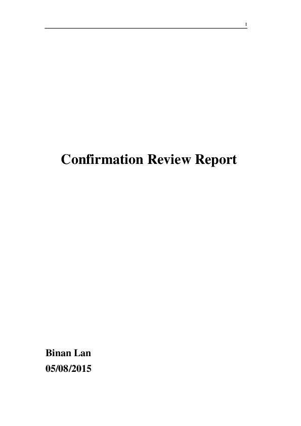 (PDF) Confirmation Review Report draft