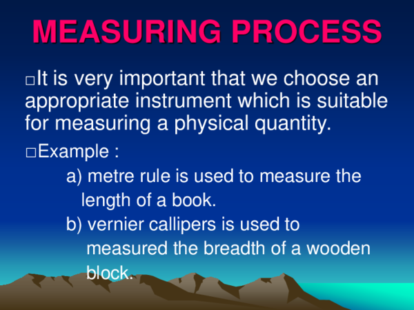 (PPT) Measuring Process
