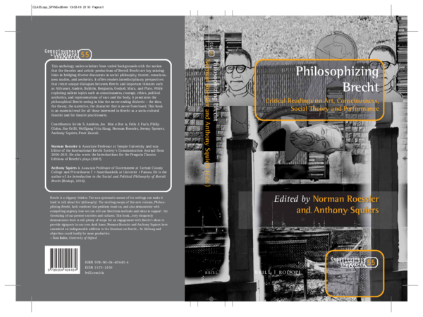 (PDF) Philosophizing Brecht: An Introduction for Dark Times