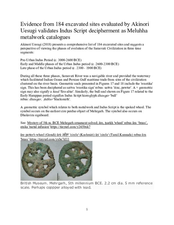 (PDF) Evidence from 184 excavated sites evaluated by Akinori Uesugi ...