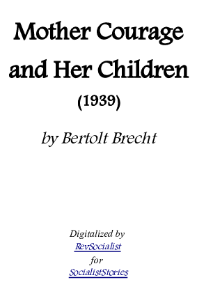 (PDF) Mother Courage and Her Children