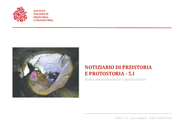 (PDF) ISTITUTO ITALIANO DI PREISTORIA E PROTOSTORIA NOTIZIARIO DI ...