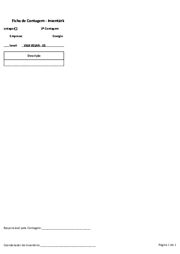 (PDF) Ficha de Contagem -Inventário de Materiais | Elias Coelho ...
