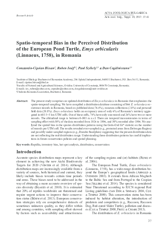 (PDF) Spatio-temporal Bias in the Perceived Distribution of the ...