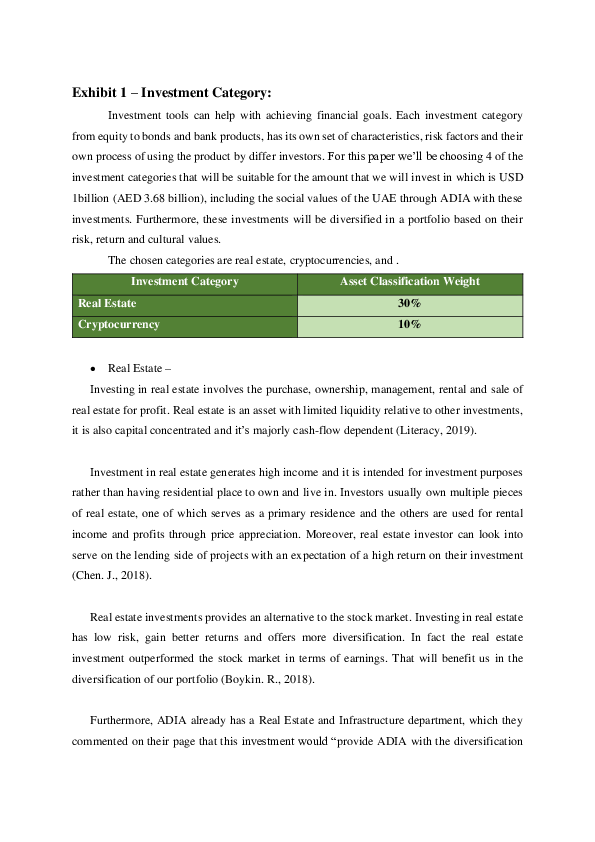 (DOC) Wealth and Risk Management Project Drafts
