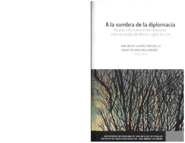 (PDF) "Sombra y espejo. Julio Limantour como diplomático" en Ana Rosa ...