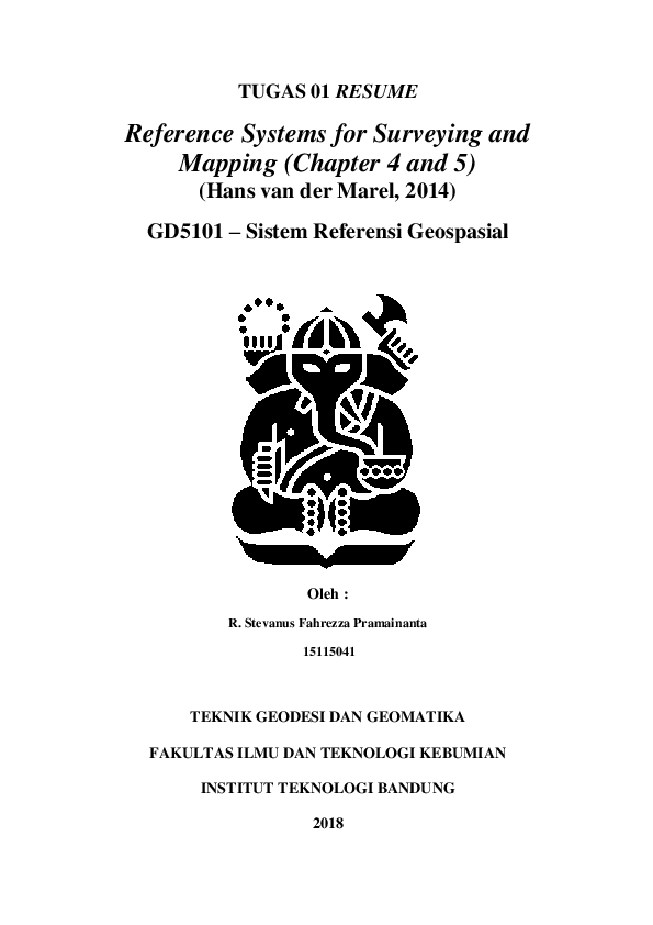 (PDF) TUGAS 01 RESUME Reference Systems for Surveying and Mapping ...