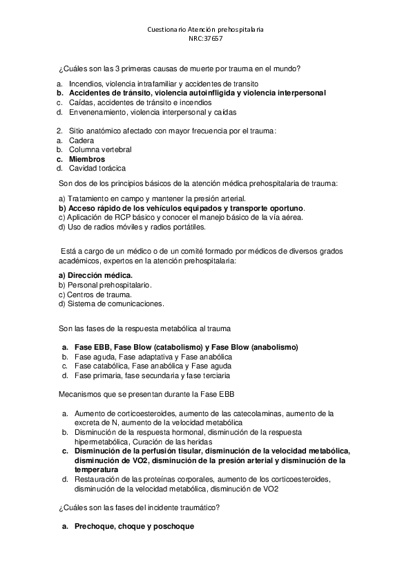 (PDF) Banco de preguntas