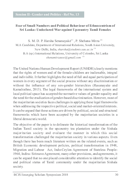 (PDF) Fear of Small Numbers and Political Behaviour of Ethnocentrism of ...