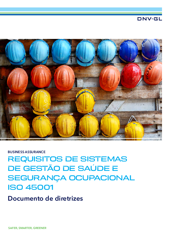 (PDF) REQUISITOS DE SISTEMAS DE GESTÃO DE SAÚDE E SEGURANÇA OCUPACIONAL ...
