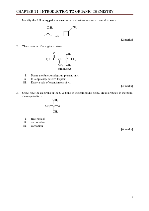 (PDF) CHAPTER 11: INTRODUCTION TO ORGANIC CHEMISTRY