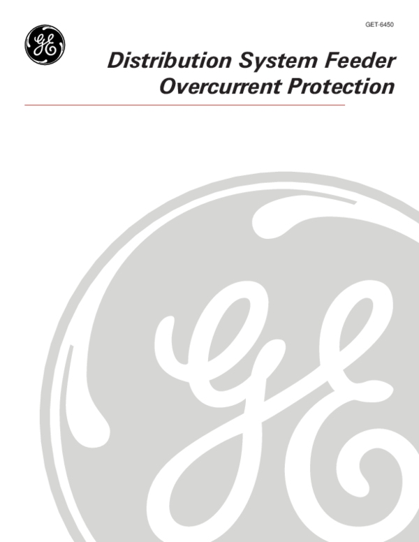(PDF) Distribution System Feeder Overcurrent Protection